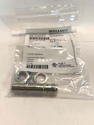 NEW BALLUFF BES0041 M12MF-USC30B-S04G Inductive Proximity Sensor Switch ...