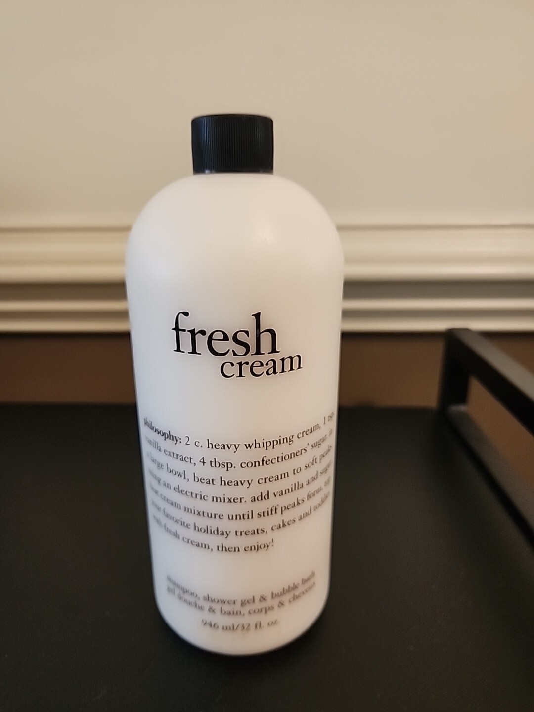 Philosophy Fresh Cream Shampoo, Shower Gel and Bubble Bath 32 fl. oz ...