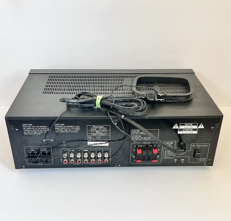 Vintage Pioneer SX-205 Receiver HiFi Stereo Phono 2 Channel Home Audio Radio | eBay