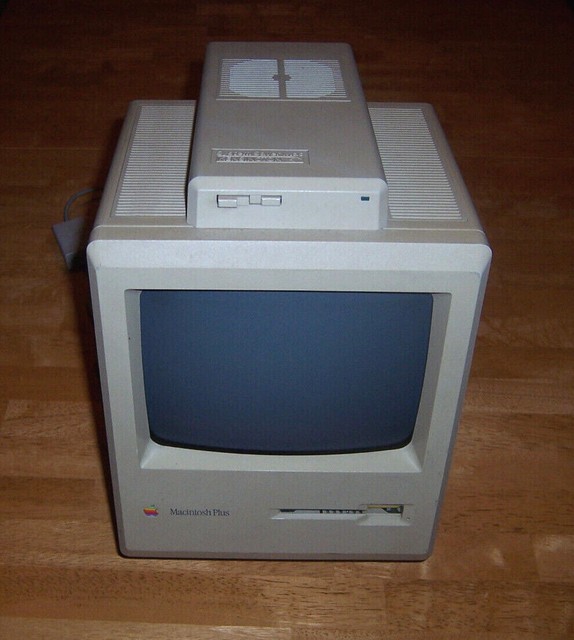 Vintage Apple Macintosh Plus Desktop Computer - M0001A for sale online ...