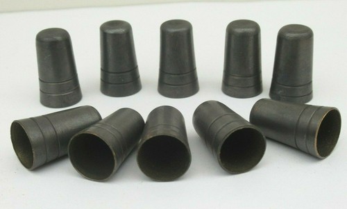 10 STANDARD BRASS FERRULES SIZE 16 mm FOR STICKMAKING WALKING STICKS ...