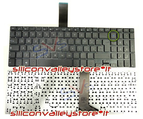 TASTIERA ITALIANA PER NOTEBOOK ASUS A551LB-XX317H NERA A551L | eBay