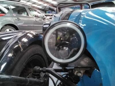 DRIVERS HEADLIGHT ROBIN HOOD MX5 HALO STYLE LIGHT Headlamp & WARRANTY ...