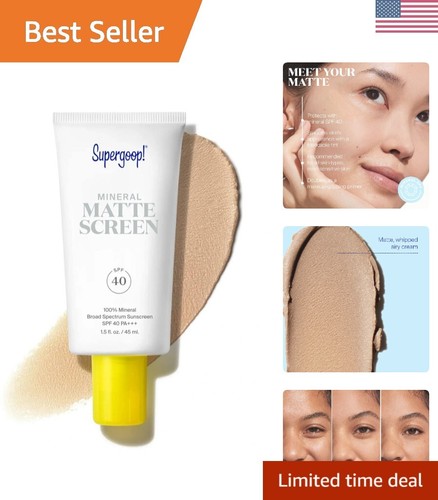 Gentle Mineral Sunscreen SPF 40 with Ginger & Bamboo Extract for ...