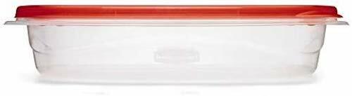 3x Rubbermaid TakeAlongs Rectangle Food Storage Containers Lids Quik ...
