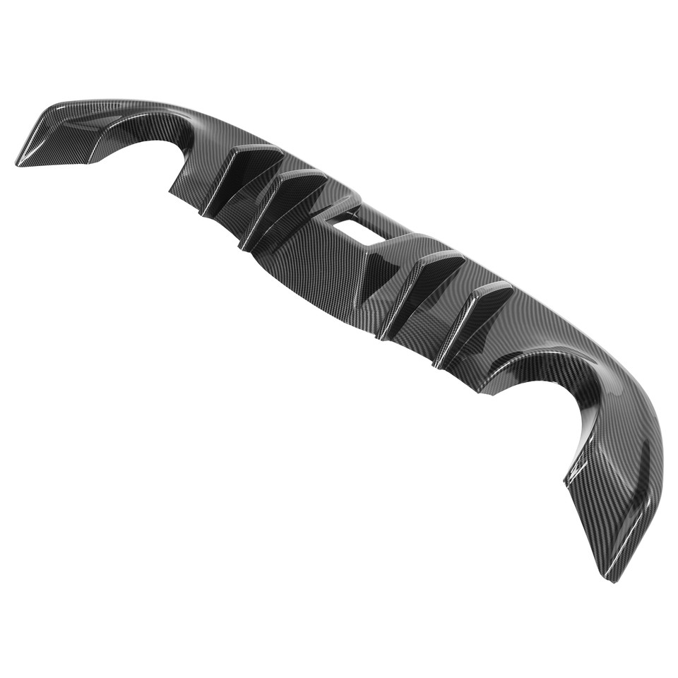 For Nissan 370Z 09-20 Rear Bumper Diffuser Lip Racing Spoiler 4 Fins ...