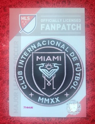 MLS Inter Miami CF Club Internacional De Futbol Logo Patch Collector ...