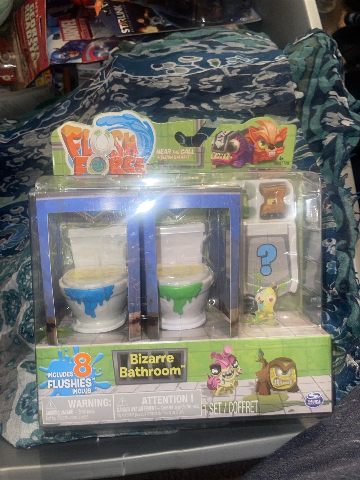 Flush Force Series 1 Bizarre Bathroom Figures Multi Color Set of 2 for ...