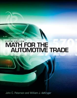Math for the Automotive Trade by John C. Peterson (English) Paperback ...