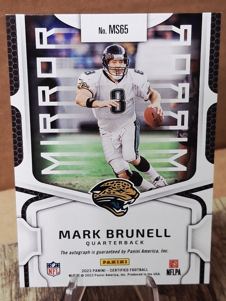 2023 Certified Mark Brunell #MS65 Mirror Red Auto /35 | eBay