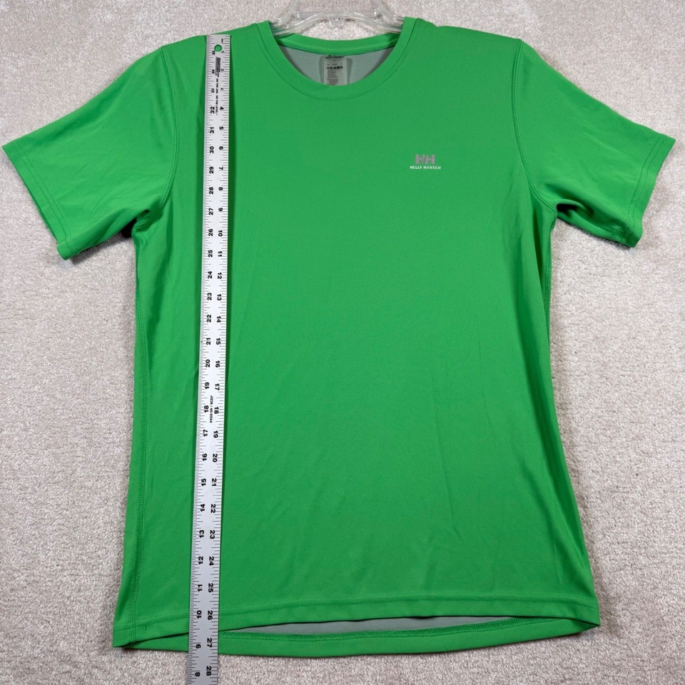 Helly Hansen Mens Medium Lifa Versa Green Short Sleeve Athletic Base ...