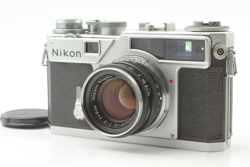 [Near MINT] Nikon SP Rangefinder 35mm Film Camera 50mm 5cm f/2 Lens ...