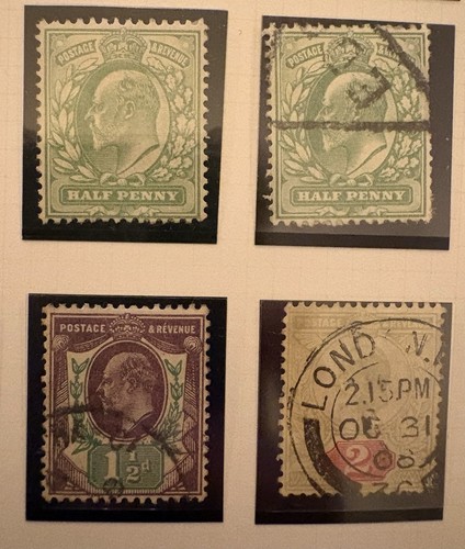 Comprehensive Selection Of KEVII Stamps - 1902-1912. Fine Examples ...