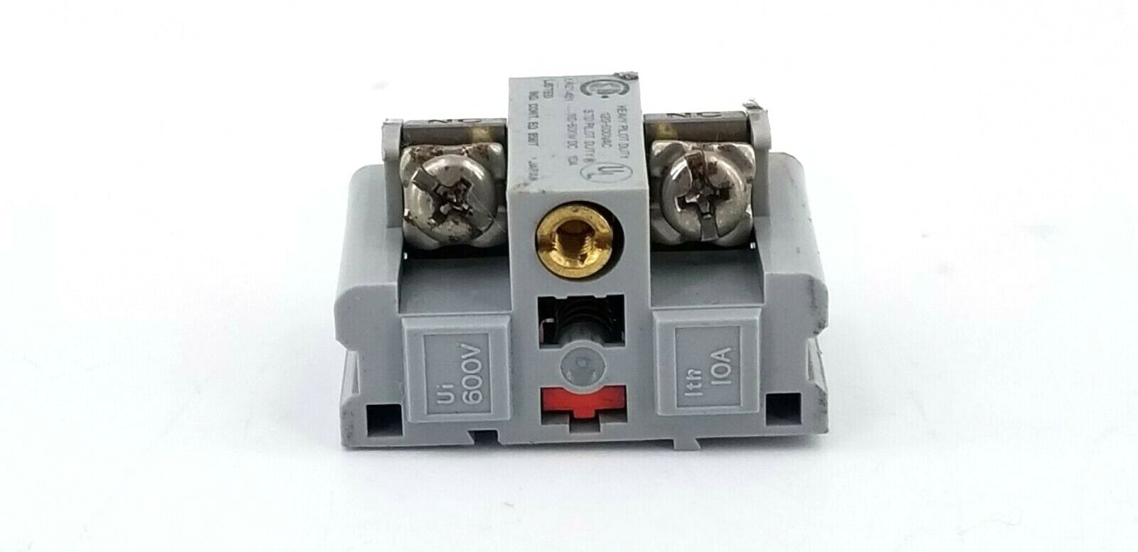 Idec, BST-001 / BST001, Heavy Pilot Duty Contact Block, 1 N/C, 10Amp ...