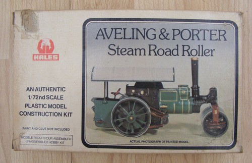 Hales 1/72 Aveling & Porter Steam Road Roller plastic model kit | eBay UK