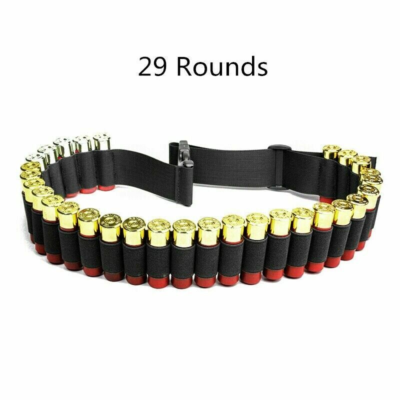 Tactical 25/29/50 Rounds Shells 12GA 20 Gauge Shotgun Ammunition Belts ...