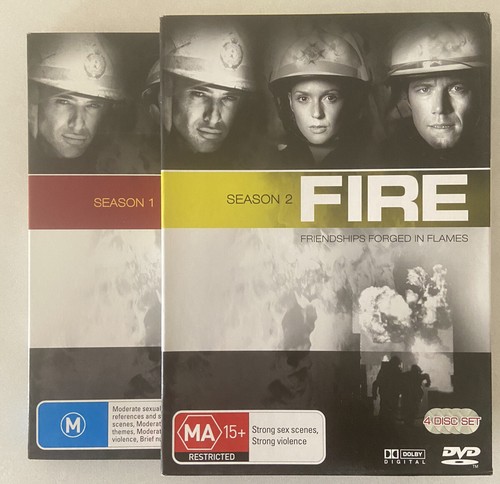 Fire: Complete Set Season 1 & 2 Australian 90s Drama Series 8 Discs ...