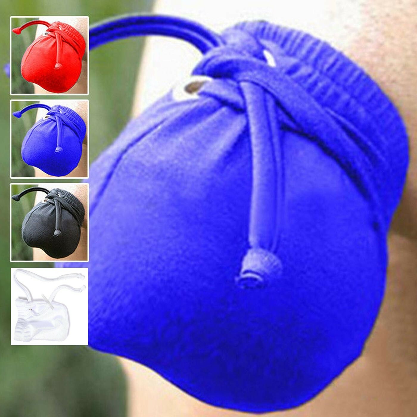 MCT SATIN PENISHÜLLE Penisbeutel + Hoden Slip Briefs in SCHWARZ in S bis ...XXL | eBay