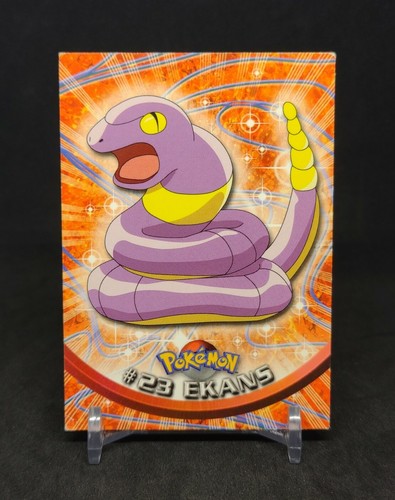 Ekans #23 Pokemon Topps TV Series 1 Blue Logo | eBay