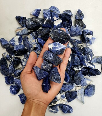 Sodalite Crystal - Sodalite Rough Stones - A Grade Raw Sodalite ...
