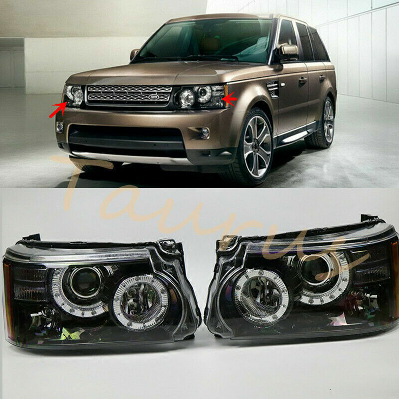 2*For Land Rover Range Rover Sport 2010-2013 Left+Right LED Headlights ...