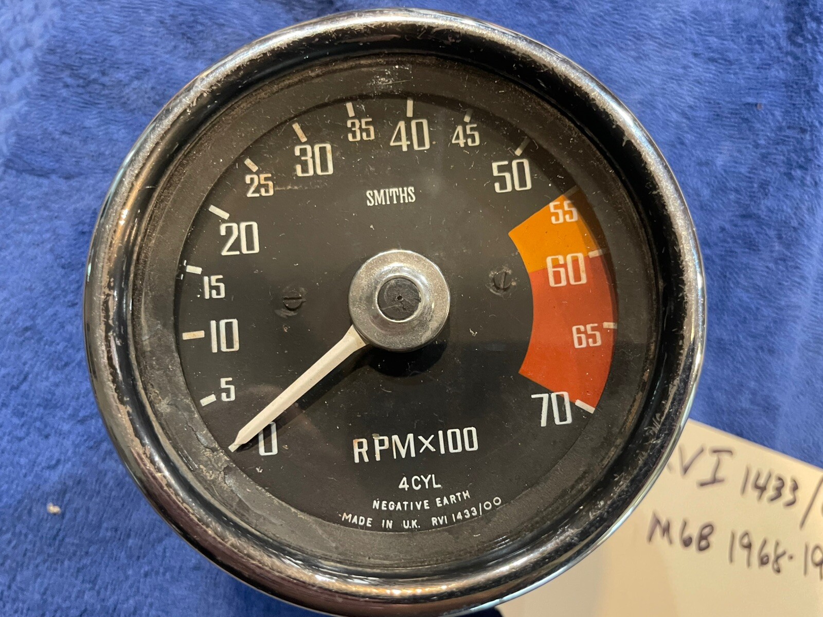 MGB 1968-1971 SMITHS TACHOMETER RVI1433/00 MG | eBay
