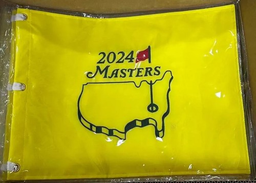 2024 Yellow Tournament Golf Pin Flag Masters Augusta National | eBay