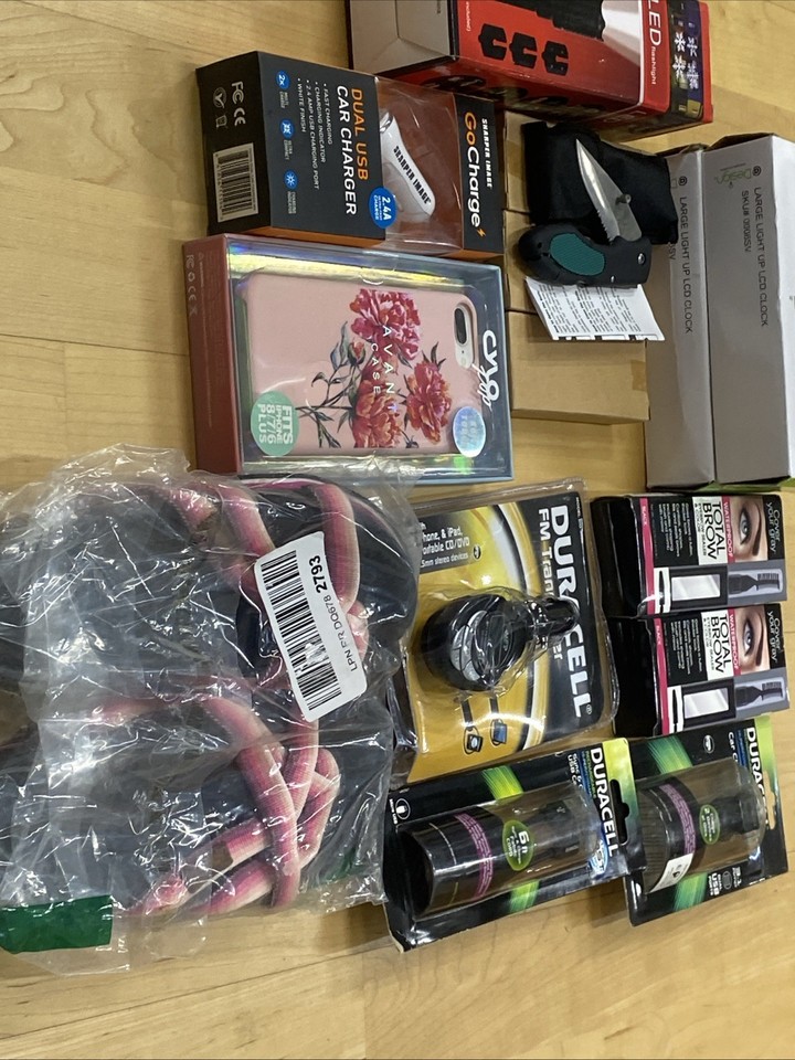 BOX Of 36 Pcs LOT RANDOM MISCELLANEOUS ITEMS SEE PHOTOS All Items Are ...
