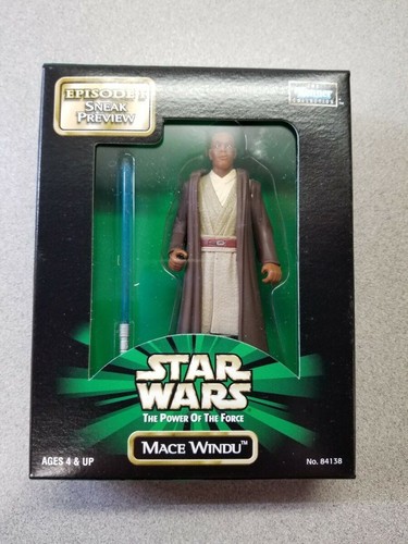 Star Wars The Power Of The Force Mace Windu 84138 Episode I Preview 1998 | eBay
