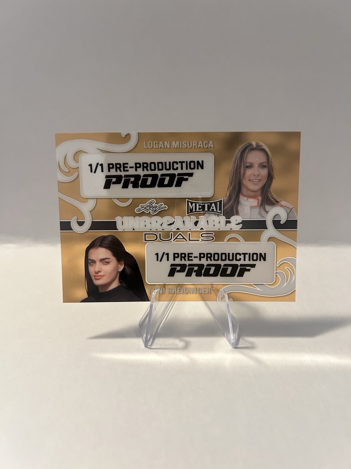 2024 Leaf Metal Women of Sport Proof #1/1 Logan Misuraca Toni ...