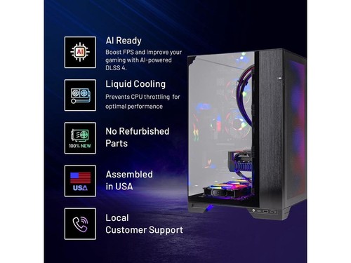 Skytech O11 Vision Gaming PC Desktop, Ryzen 7 7800X3D 4.2 GHz, NVIDIA ...