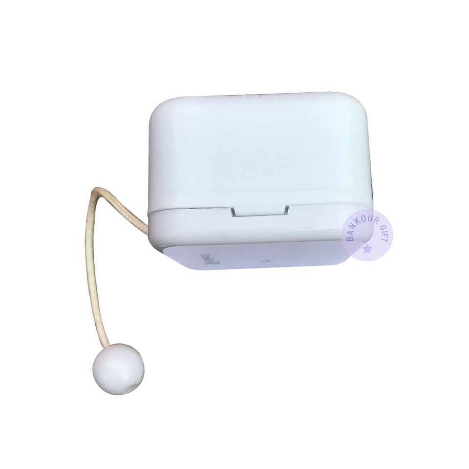 Play "White Christmas" Pull String Cord Music Box With Sankyo Musical ...
