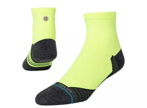 Stance Neon Yellow InfiKnit Performance Road Hyper Socks Unisex Size ...