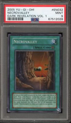 Yu-Gi-Oh! Necrovalley Dark Revelation Vol. 1 DR1-EN032 PSA 9 Mint | eBay