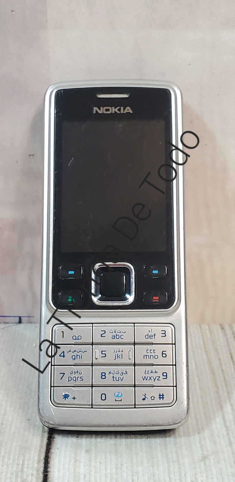 CANDY BAR STYLE PHONE SOLD AS NOVELTY COLLECTIBLE FOR NOKIA 6300 USERS ...