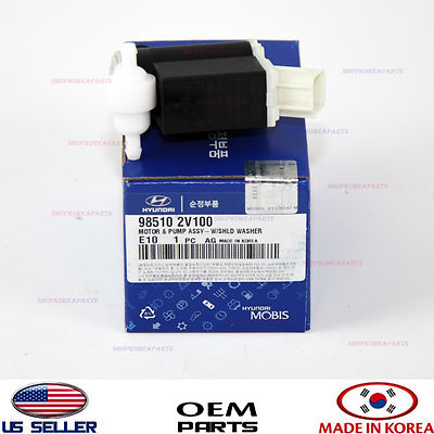 OEM Windshield Washer Pump GENUINE Hyundai Kia *See compatibility ...