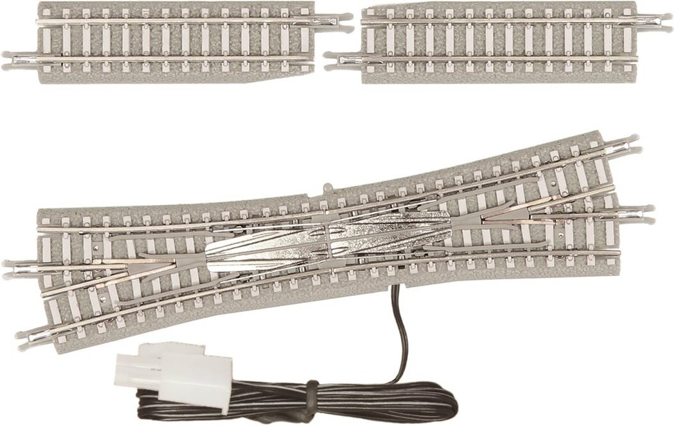Rokuhan R068 PC TRACK Double Slip Turnout (Left hand) + Trimmed Track ...