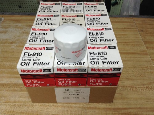 Oil Filter Motorcraft FL810 (12 pcs) for Acura Honda Hyundai Kia Ford ...