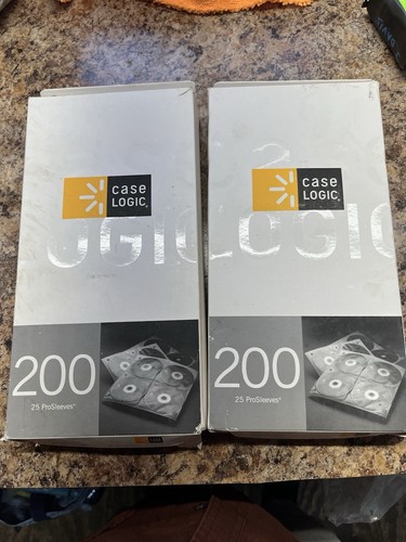Case Logic 200 25 ProSleeves, Lot Of 2 Open Boxes. | eBay