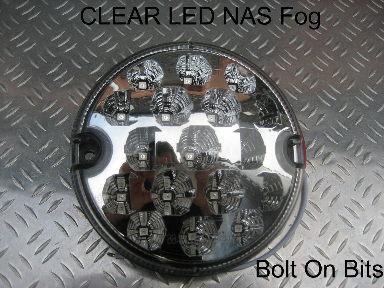 RDX LED CLEAR 10 Lights/Large Rear Side Repeaters Defender 1994 to 1998 ...