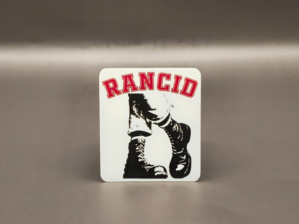 Rancid Stickers Punk Rock Ska Music Band Logo Decals Skull Car Laptop ...