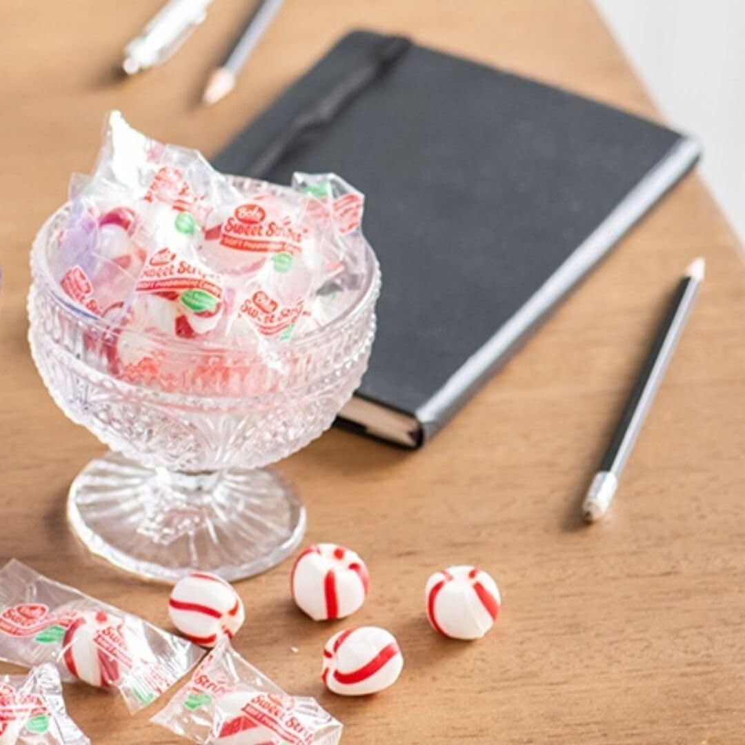 Classic Bob's Sweet Stripes Peppermint Mints - 90 Pieces per Pound ...