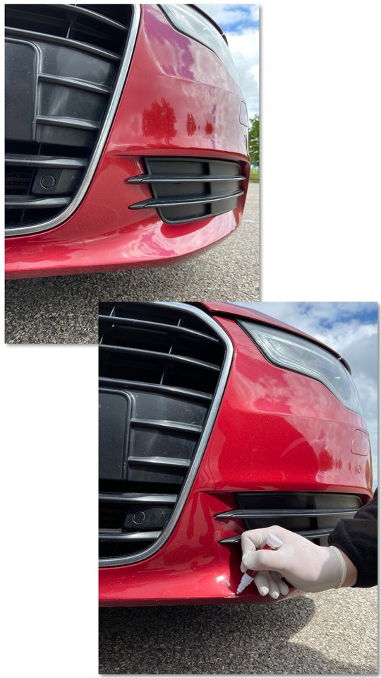 For Chevrolet CAMARO 301N, 80U RED JEWEL Touch up paint pen with brush ...