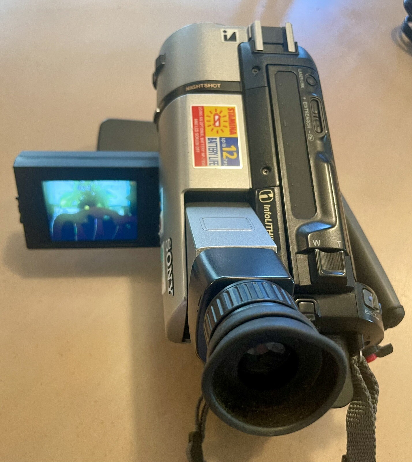 Sony CCD-TRV65 Handycam 8mm Hi-8 Camcorder, Tested! Charger, Remote, 2 ...