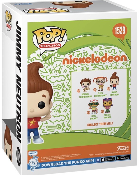 Funko Pop! Nickelodeon Jimmy Neutron # 1529 (PRE-ORDER) | eBay