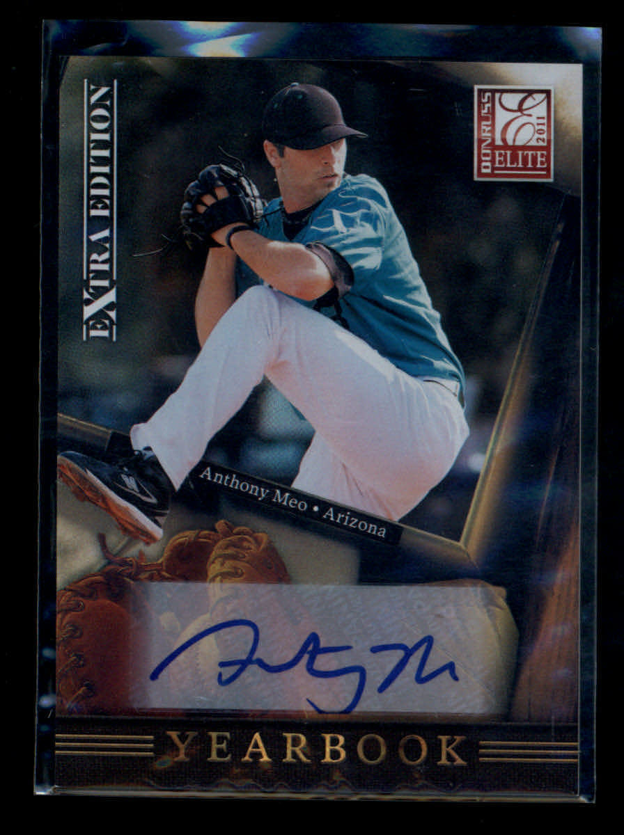 ANTHONY MEO 2011 DONRUSS ELITE EXTRA YEARBOOK AUTOGRAPH AUTO #217/499 ...