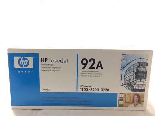HP 92A Toner Cartridge LaserJet Black Ink (C4092A) | eBay