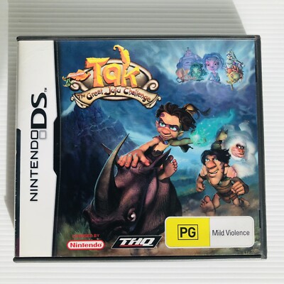 Tak The Great Juju Challenge Nintendo DS 2DS 3DS Game *Complete With ...