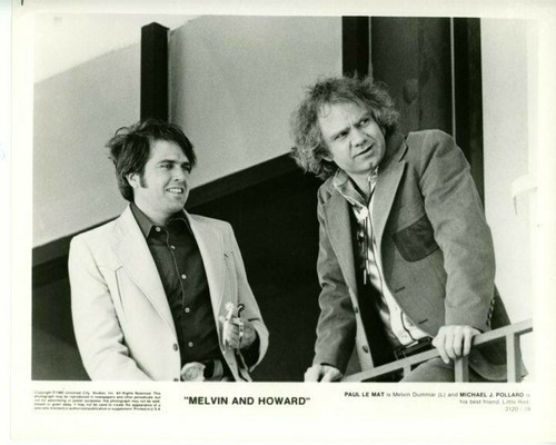 MELVIN AND HOWARD PAUL LE MAT MICHAEL J. POLLARD ORIGINAL 1980 8x10 ...