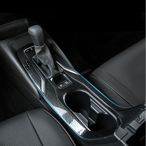 For Toyota Corolla 2020-2023 Carbon Fiber Style Console Gear Frame ...